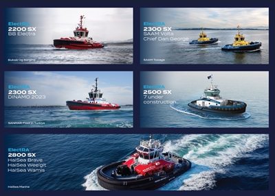 SANMAR’s Newly Built Fully Electric Tug for SAAM Towage Begins Delivery ...