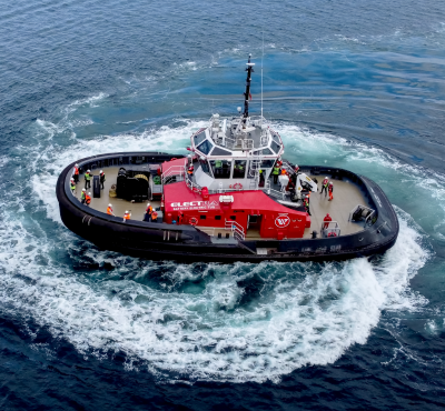 SANMAR’s Newly Built Fully Electric Tug for SAAM Towage Begins Delivery ...