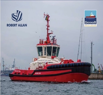 SANMAR’s Newly Built Fully Electric Tug for SAAM Towage Begins Delivery ...